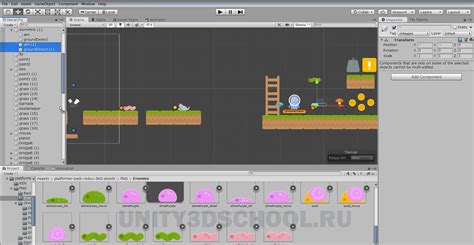 Unity Базовый курс 2d платформер с нуля видеоуроки создания игр