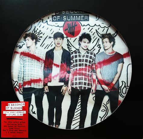 5sos 5 Seconds Of Summer 10th Anniversary Picture Lp Vinyl Karzov