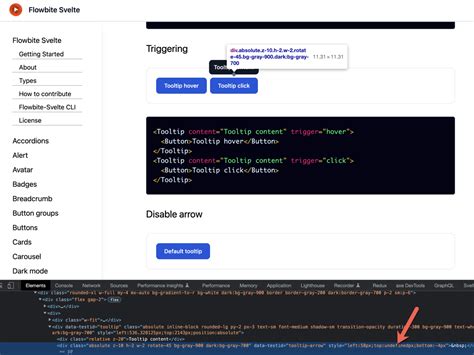 Tooltip Style Rendering Undefined Issue Themesberg Flowbite Svelte GitHub