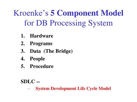ppt bcis 4620 introduction to database processing class 2 powerpoint