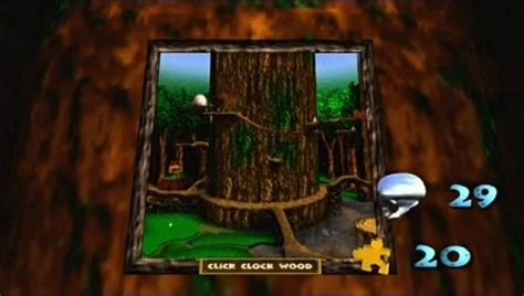 Click Clock Wood Picture