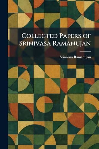 Buy Collected Papers Of Srinivasa Ramanujan Book Online At Low Prices In India Collected