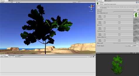 Speedtree Leavesfronds Are Pitch Black On One Side Unity Engine