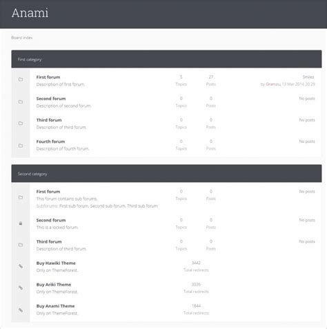 Forum Templates And Themes Free And Premium