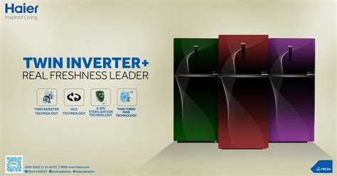 Haier Twin Inverter Real Freshness Leader