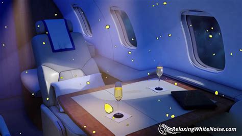 흰색 소음기 전용 제트기 수면 또는 비행기 안에서 공부하는 비행기 소리 10 시간 동안 비행기 소음 Youtube