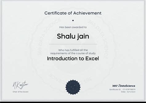 Shalu Jain On Linkedin Excel Datascience Dataanalysis Learning 365datascience