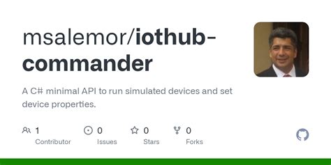 Github Msalemoriothub Commander A C Minimal Api To Run Simulated Devices And Set Device
