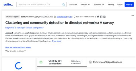 Clustering And Community Detection In Directed Networks A Survey