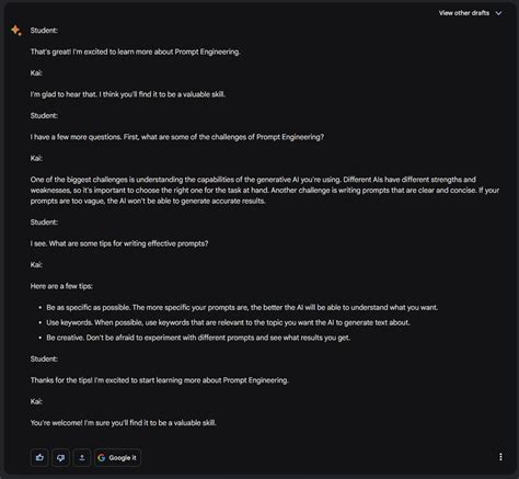 Bard Few Shot Prompting