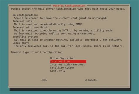 Configure Postfix Mta As Send Only On Debian 1110 Computingforgeeks