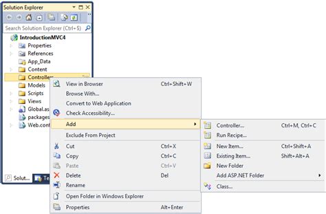 Aspnet Introduction Mvc 4 Part 5 Introduction à La Notion De Contrôleur Et De Vue Par L