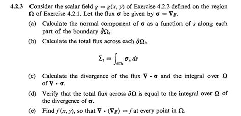 3 Consider The Scalar Field G G X Y Of Exercise Chegg Com