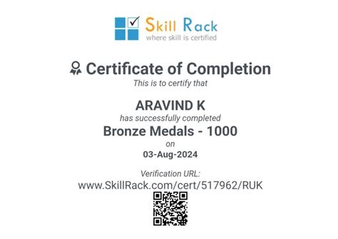 Earned 1000 Badges On Skillrack By Solving Coding Challenges Aravind K Posted On The Topic