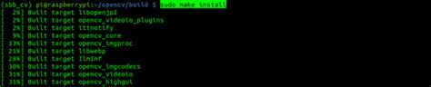 How To Install Opencv On Raspberry Pi 4 Single Board Bytes
