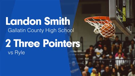 2 Three Pointers Vs Ryle Landon Smith Highlights Hudl