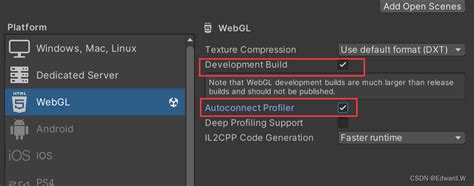 Unity Profiler或upr连接webgl应用出错the Message Header Is Corrupted And For