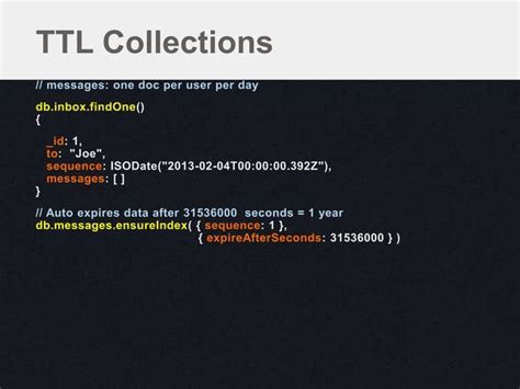 MongoDB Schema Design Four Real World Examples PPT