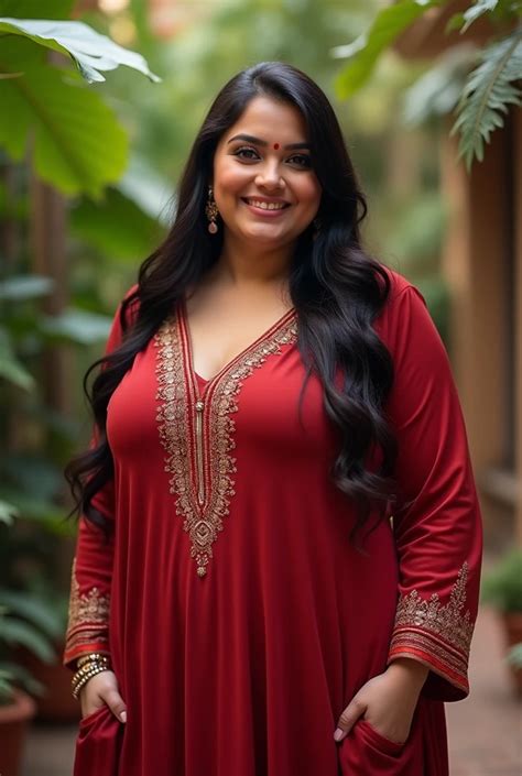 Sexy Chubby Woman In Shalwar Seaart Ai