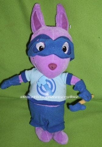 Backyardigans Austin Plush Super Hero Masked Mask 12 Nickelodeon 2007