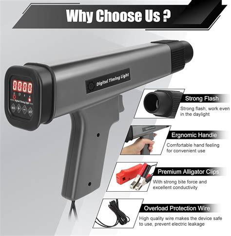 12 Volt Strobe Timing Kits Buy Equus 5568 Pro Digital Timing Light 12v