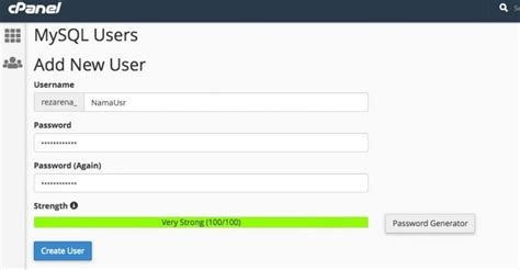 Cara Membuat Database Mysql Di Cpanel Idwebhost