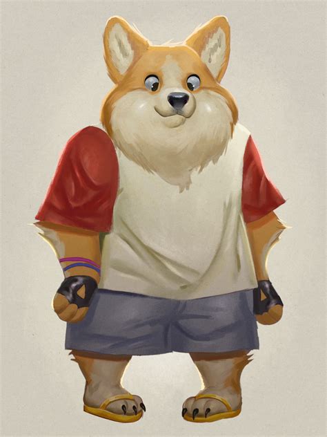 Artstation Corgi