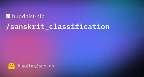 Buddhist Nlp Sanskrit Classification At Main