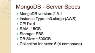 Migrating Data Pipeline From MongoDB To Cassandra PPTX Cloud Computing Internet