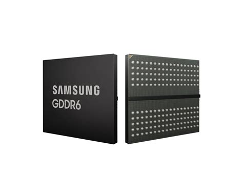 Samsung выпустила самую быструю память GDDR6 для видеокарт нового поколения