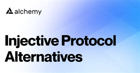 Find 22 Injective Protocol Alternatives 2023