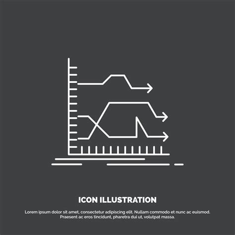 Arrows Forward Graph Market Prediction Icon Line Vector Symbol For Ui And Ux Website Or