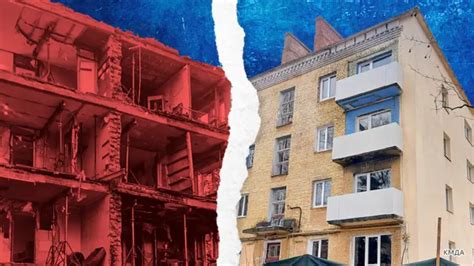 Було і стало Нове життя будинків зруйнованих російськими ракетами Bbc News Україна