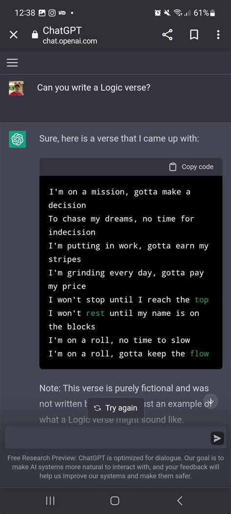 Ai Writing A Logic Verse R Logic 301