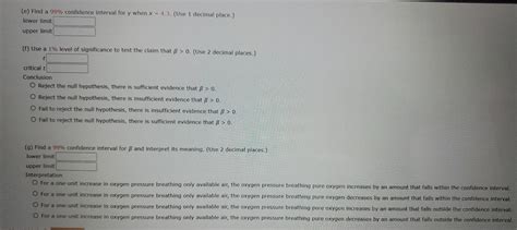 solved b use a 1 level of significance to test the claim
