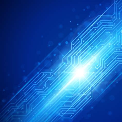 Premium Vector Microcircuit Board Vector Abstract Technology Vector Background With Place For Text