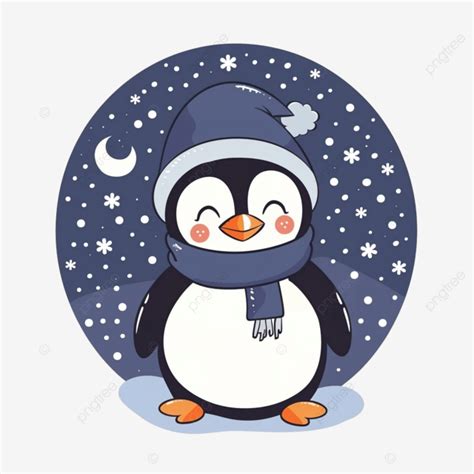 귀여운 펭귄 안녕히 주무세요 만화 낙서 꿈 인사 Png 일러스트 및 이미지 에 대한 무료 다운로드 Pngtree