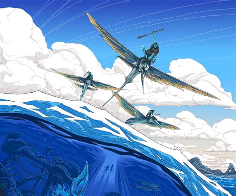 Cool Avatar The Way Of Water Digital Wallpaper Hd Movies 4k Wallpapers