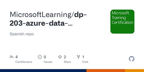 github microsoftlearning dp 203 azure data engineer es es spanish repo