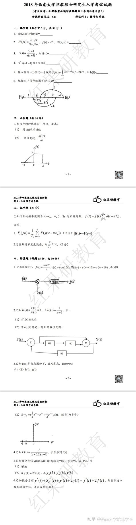 【西南大学考研】信息与通信工程 专业第一超详细备考经验分享——个人简介 院校与专业分析 初复试内容与参考书 考研经验分享（数一 英语 政治