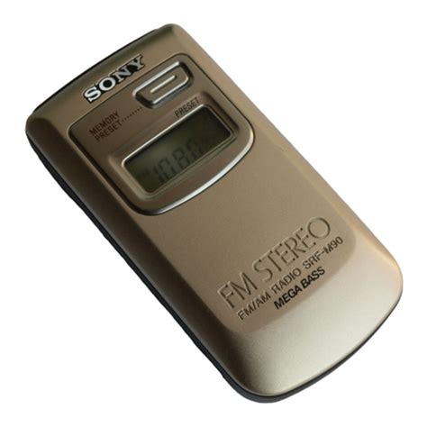 SONY SRF-M90 BEDIENUNGSANLEITUNG Pdf-Herunterladen | ManualsLib