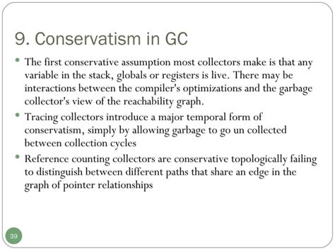 Basic Garbage Collection Techniques Vi Ppt