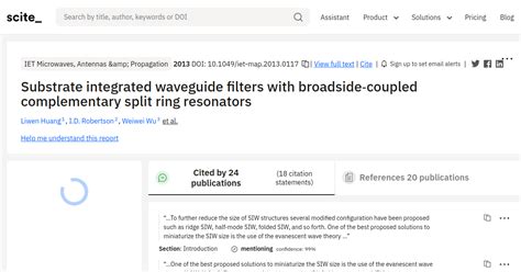 Substrate Integrated Waveguide Filters With Broadside‐coupled