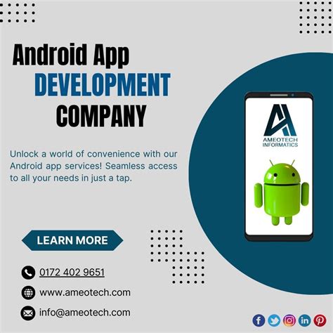 Android Androidappdevelopment Androiddeveloper Androidapps Ameotech Informatics