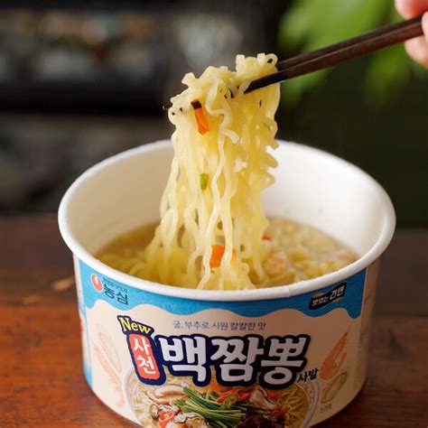 농심 신제품 사천백짬뽕사발 출시 용기면으로 간편