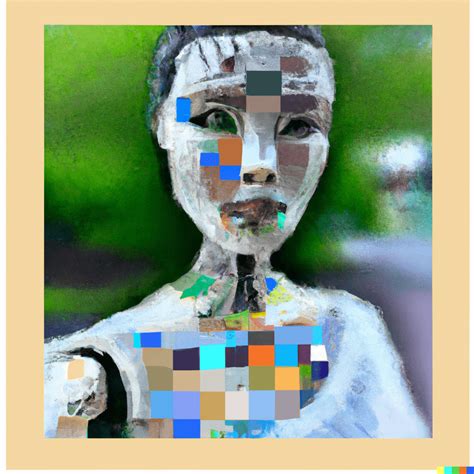 Sentient Artificial Intelligence Generating A Portrait Of Its Own