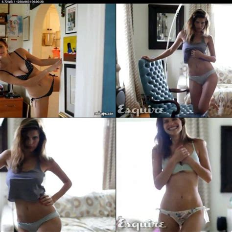 Esquire Photoshoot Lake Bell Nude Scene Celebrity Sexy Beautiful