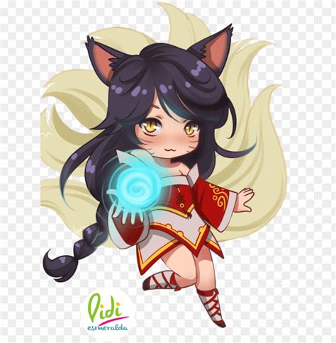 Ahri Chibi By Didi Esmeralda On Deviantart Ahri Lol League Of Legends