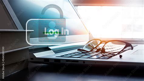 access control user identification and authentication concept stock