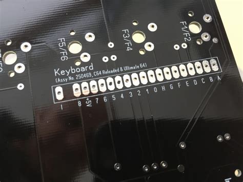 C64 Keyboard Prototype